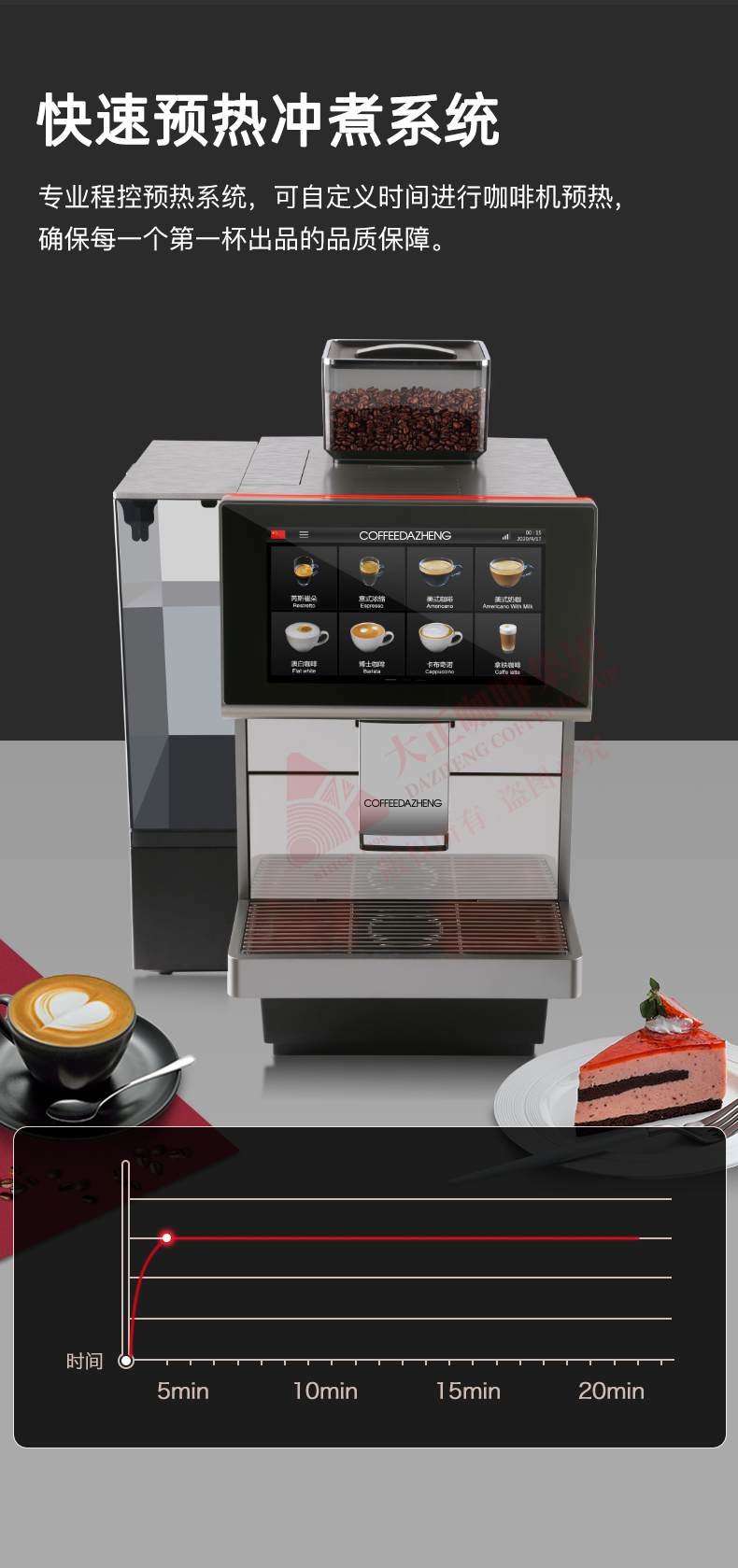 COFFEEDAZHENG GT3商用全自动咖啡机